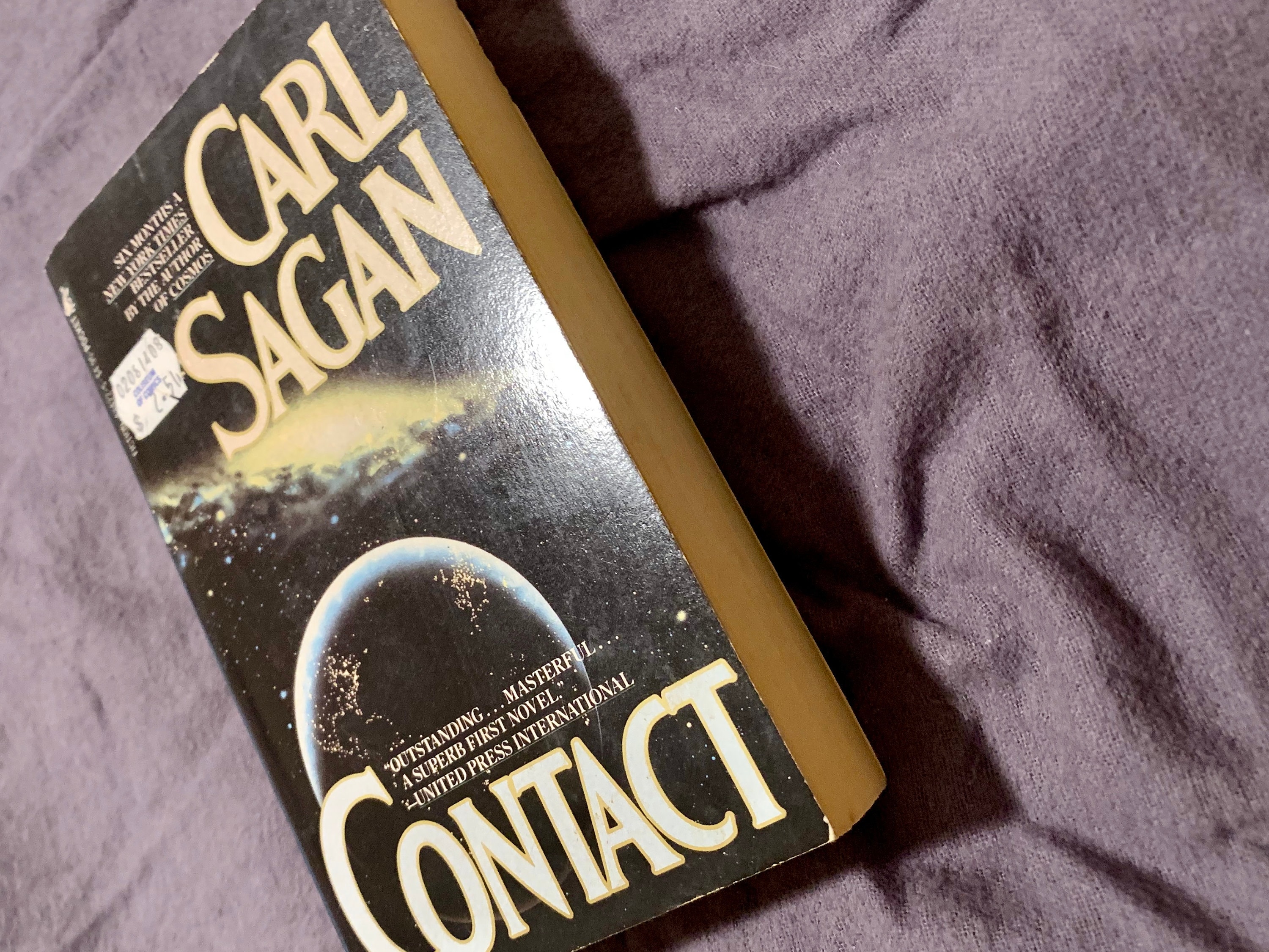 Contact by Carl Sagan 1985 Paperback Pocket Books | Etsy
