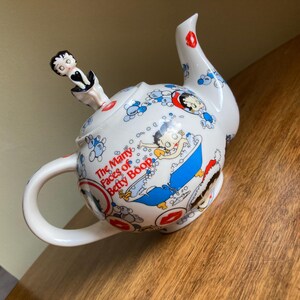 Vintage the Many Faces of Betty Boop Teapot by Cardew Designs 2003 ...