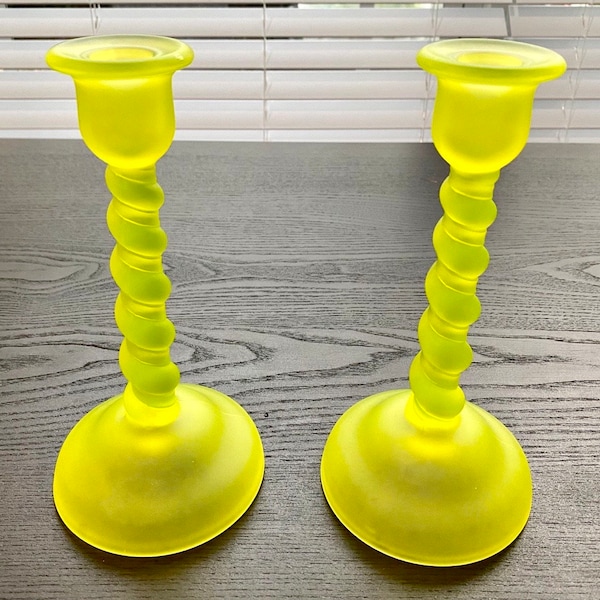 Yellow Vaseline Glass - Etsy
