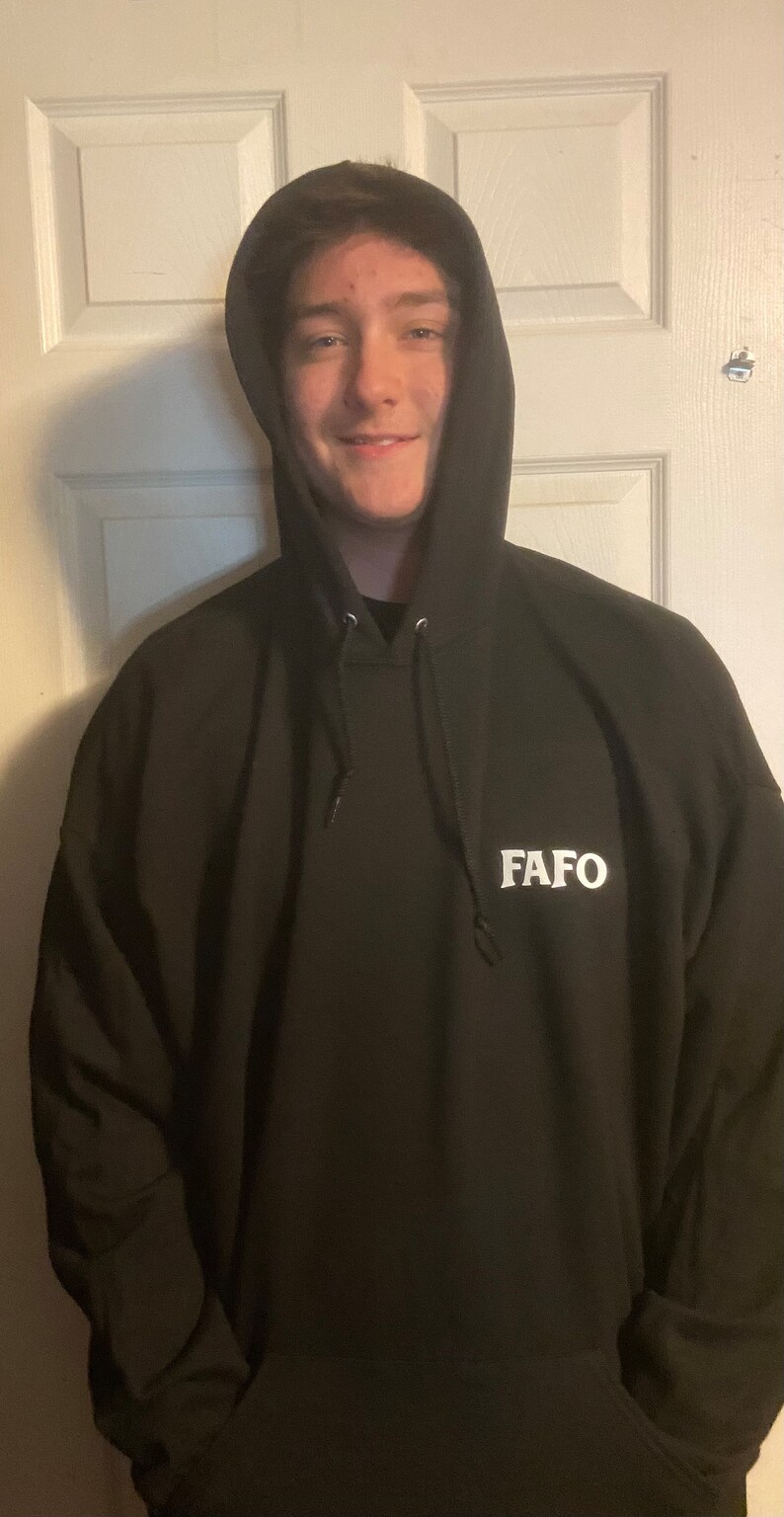 FAFO Hoodie Fck Around and Find Out - Etsy FAFO Hoodie Fck Around and Find Out - Etsy