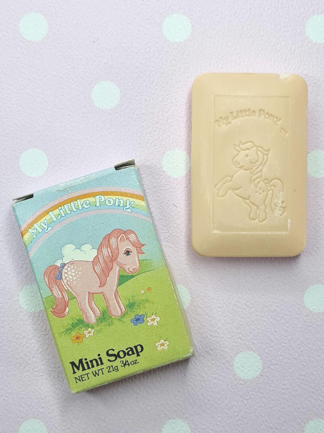 My Little Pony G1 Mini Soap. Soap Merch Mlp G1. Engraved Soap and Box ...