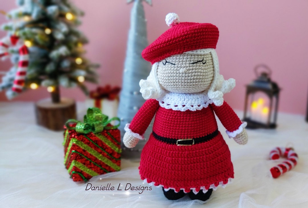 Mrs. Claus Amigurumi Crochet Pattern: Christmas Doll (PDF Pattern) - Etsy