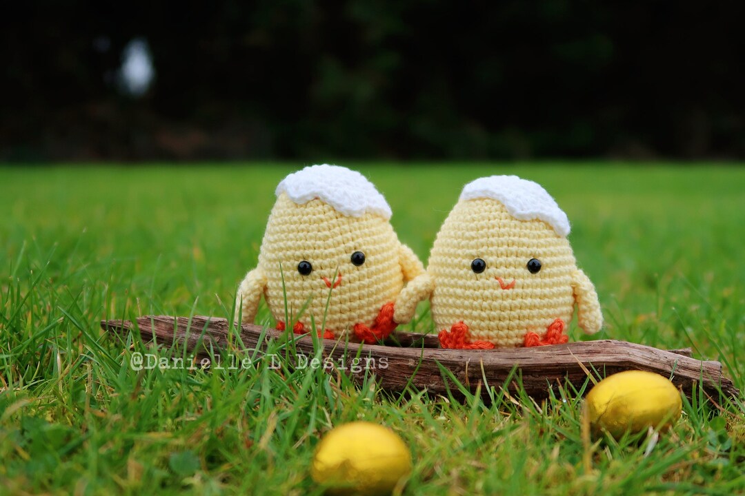 Easter Chick Amigurumi Crochet Pattern (PDF) - Etsy