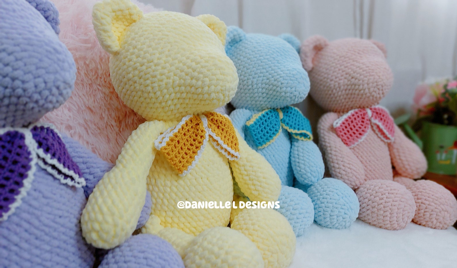 Faceless Teddy Bear Crochet Pattern: Amigurumi Plush (PDF Pattern) - Etsy