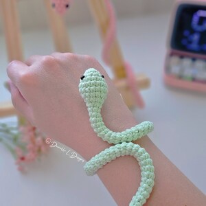 Snake Bracelet Crochet Pattern | Snake Amigurumi Pattern - Etsy