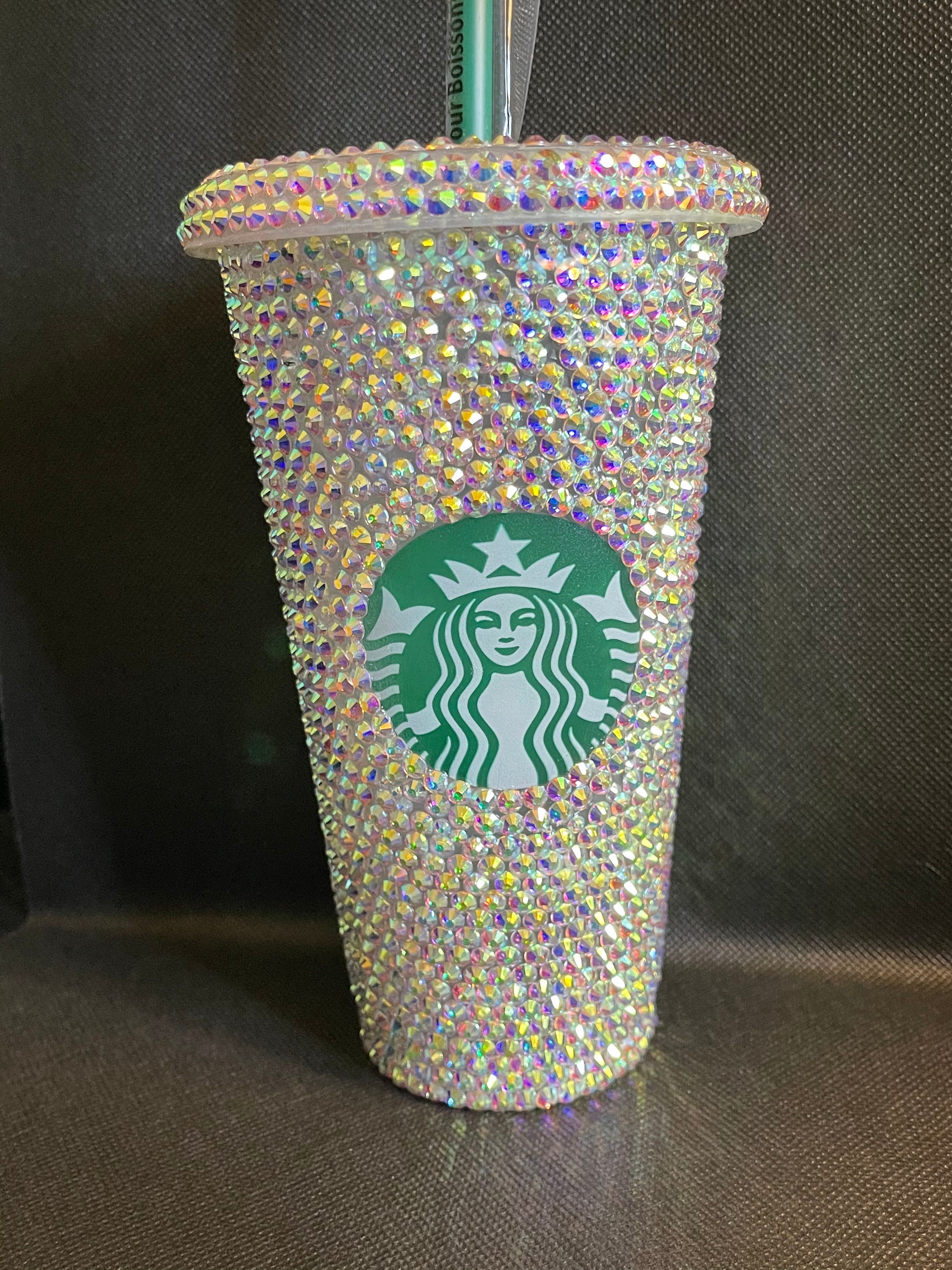 Blinged out reusable cup | Etsy