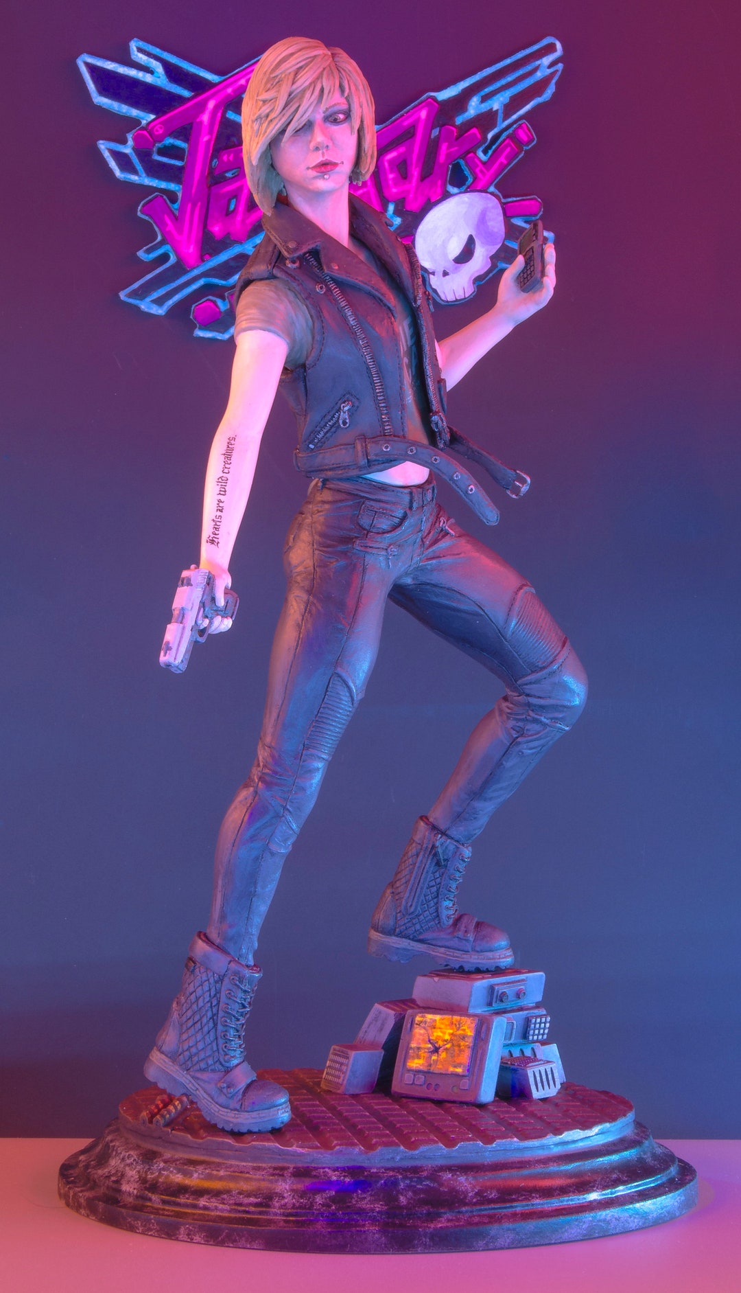 January Van Sant - Resident Evil Resistance - Escala 1:10 Figure - Etsy