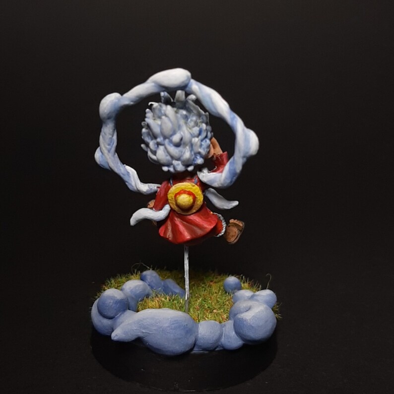 A Mini Miniature of Luffy From One Piece Anime, in the Form of Joyboy ...
