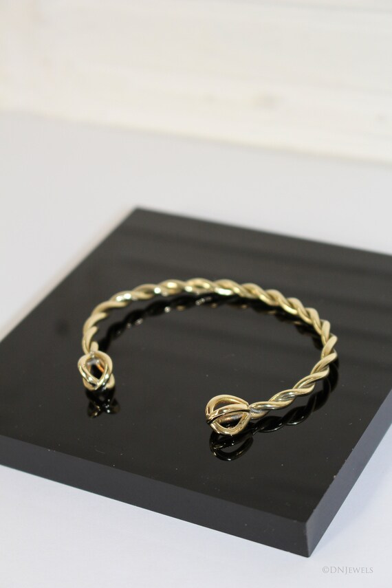 Twisted Brass Rush Bracelet - Etsy UK