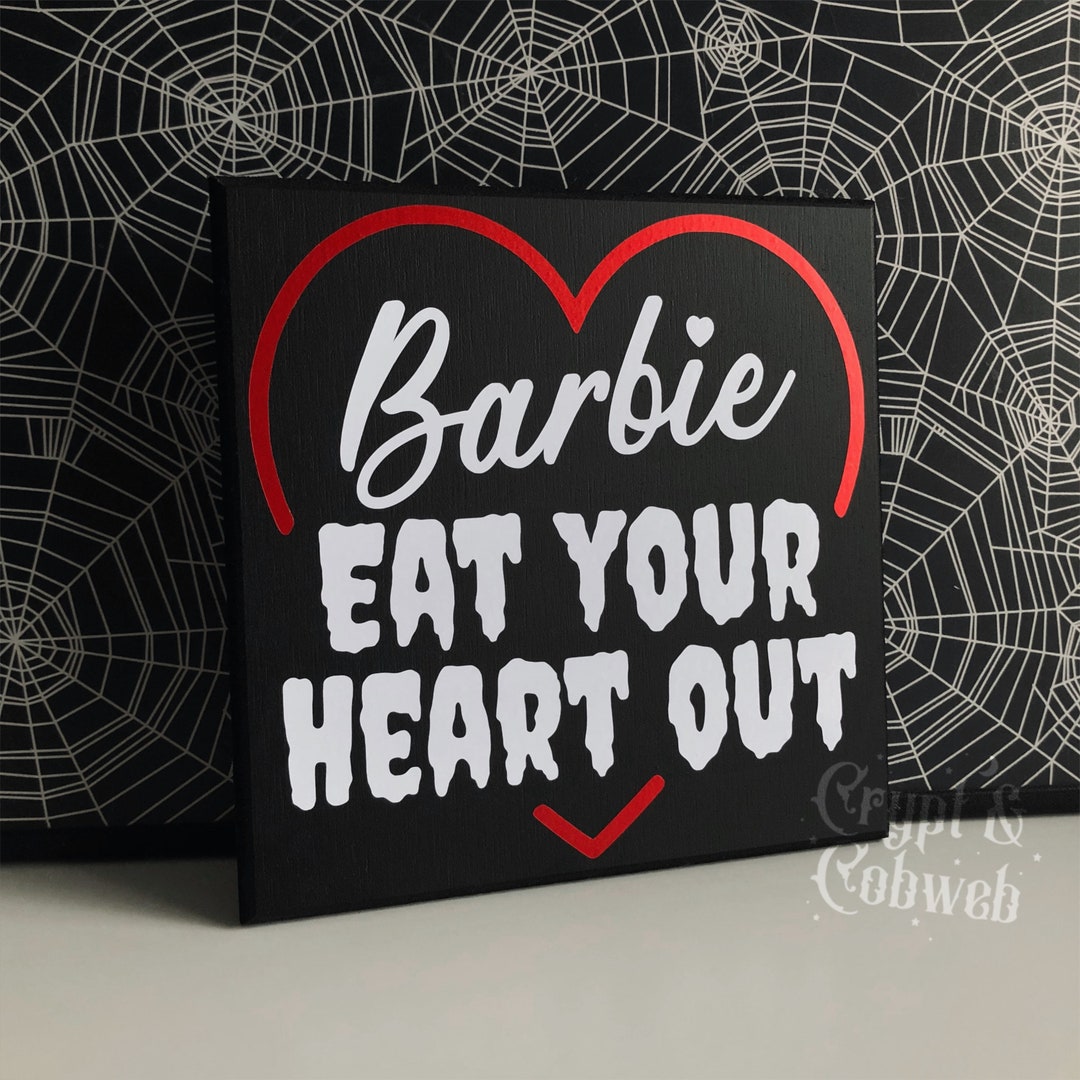 Eat Your Heart Out — Wooden Plaque Wall Art Sign | Tiffany Valentine ...