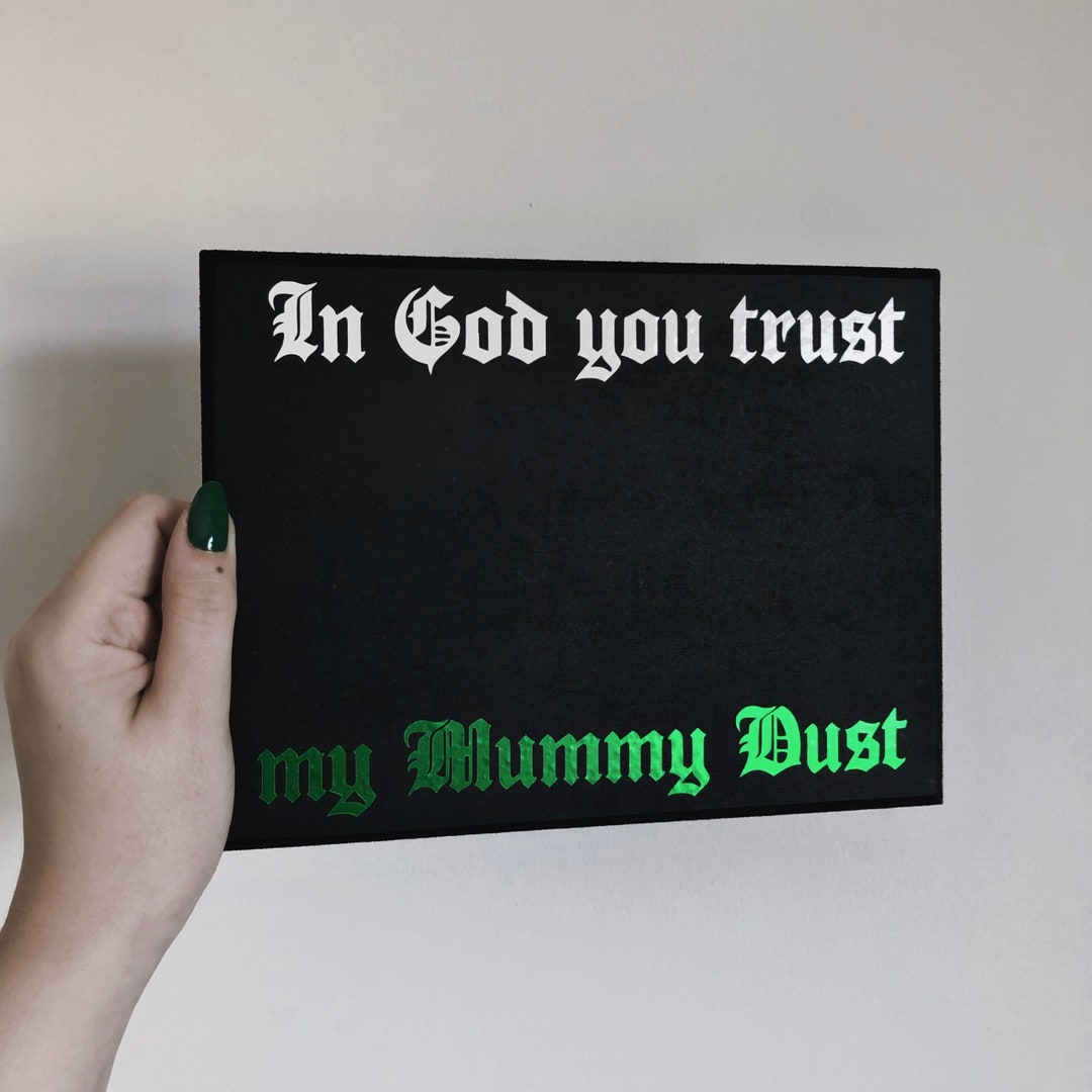 MUMMY DUST Display Plaque | Ghost Band Metal Rock Papa Emeritus ...
