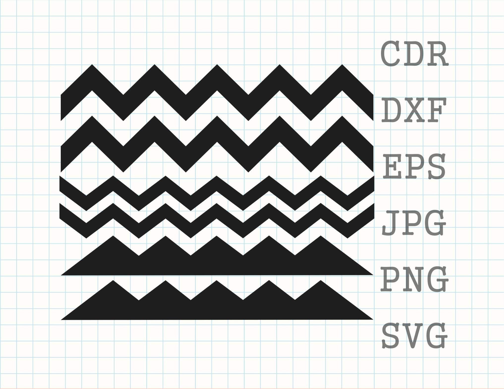Painting Zig Zag Border