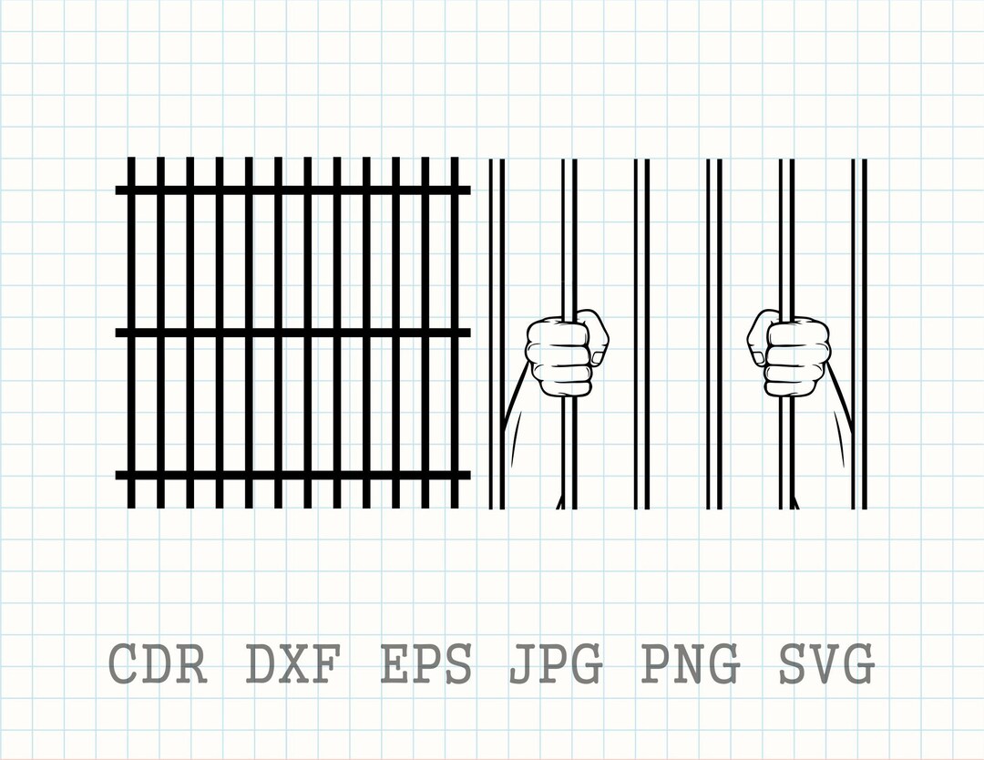 Jail Svg, Prison Svg, Abandoned Clipart, Jail Prisoner Svg, Prison Bars ...