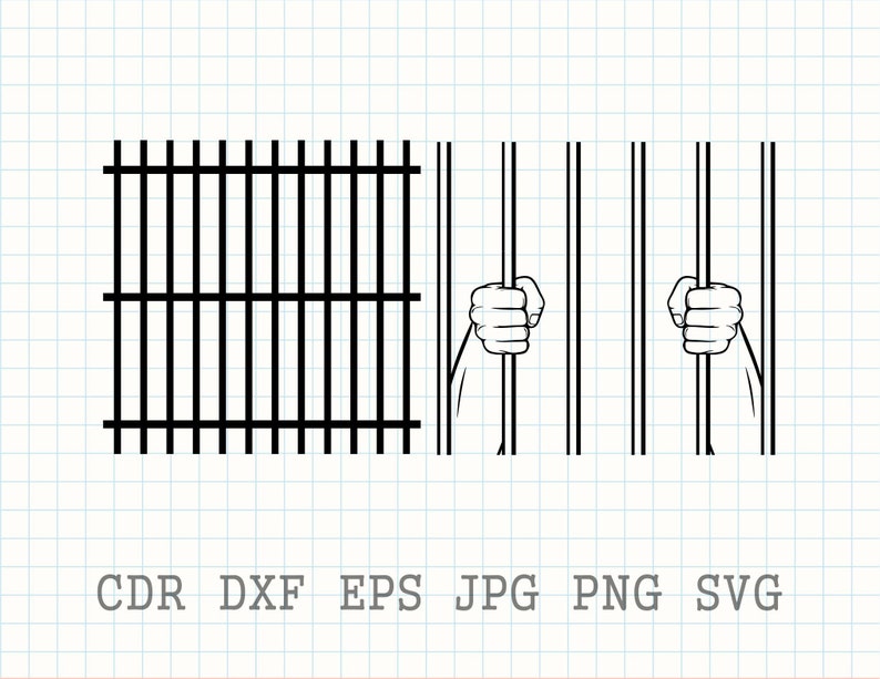 Jail Svg Prison Svg Abandoned Clipart Jail Prisoner Svg | Etsy