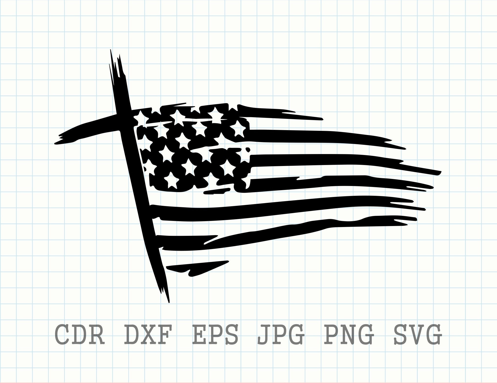 Cross Flag Svg American Flag Svg Us Flag Clipart Patriotic - Etsy Canada