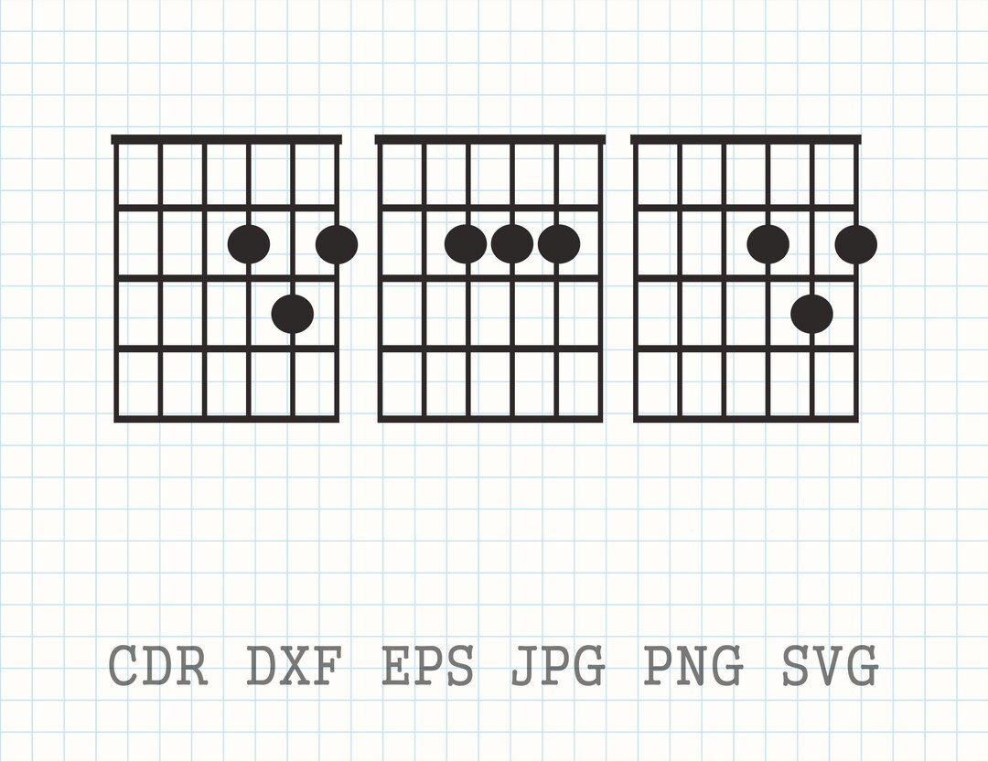 Dad Guitar Svg Cutting Files, My Dad Rocks Svg Silhouette, Vector ...