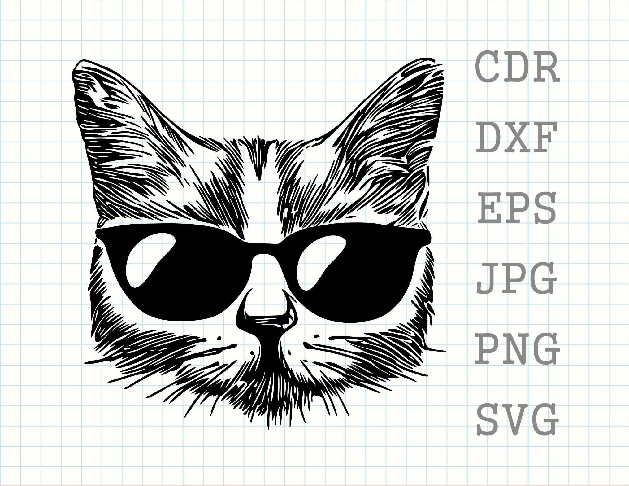 Paper, Party & Kids Scrapbooking Papercraft Kitty face svg cats svg ...