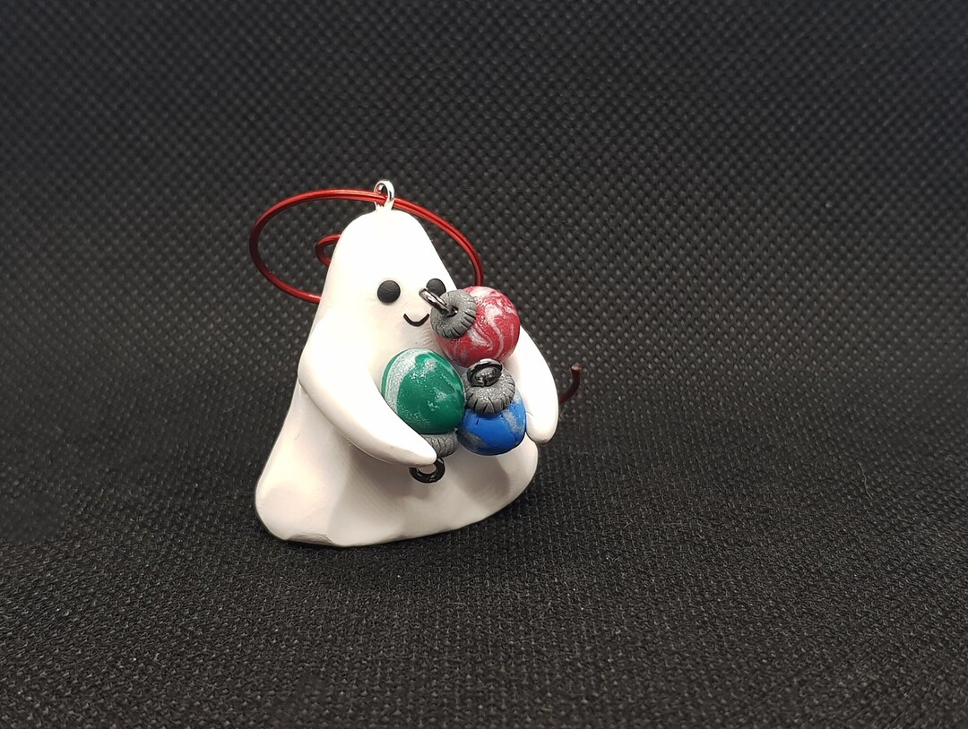 Ghost Christmas Ornament: Holding Miniature Ornaments - Etsy