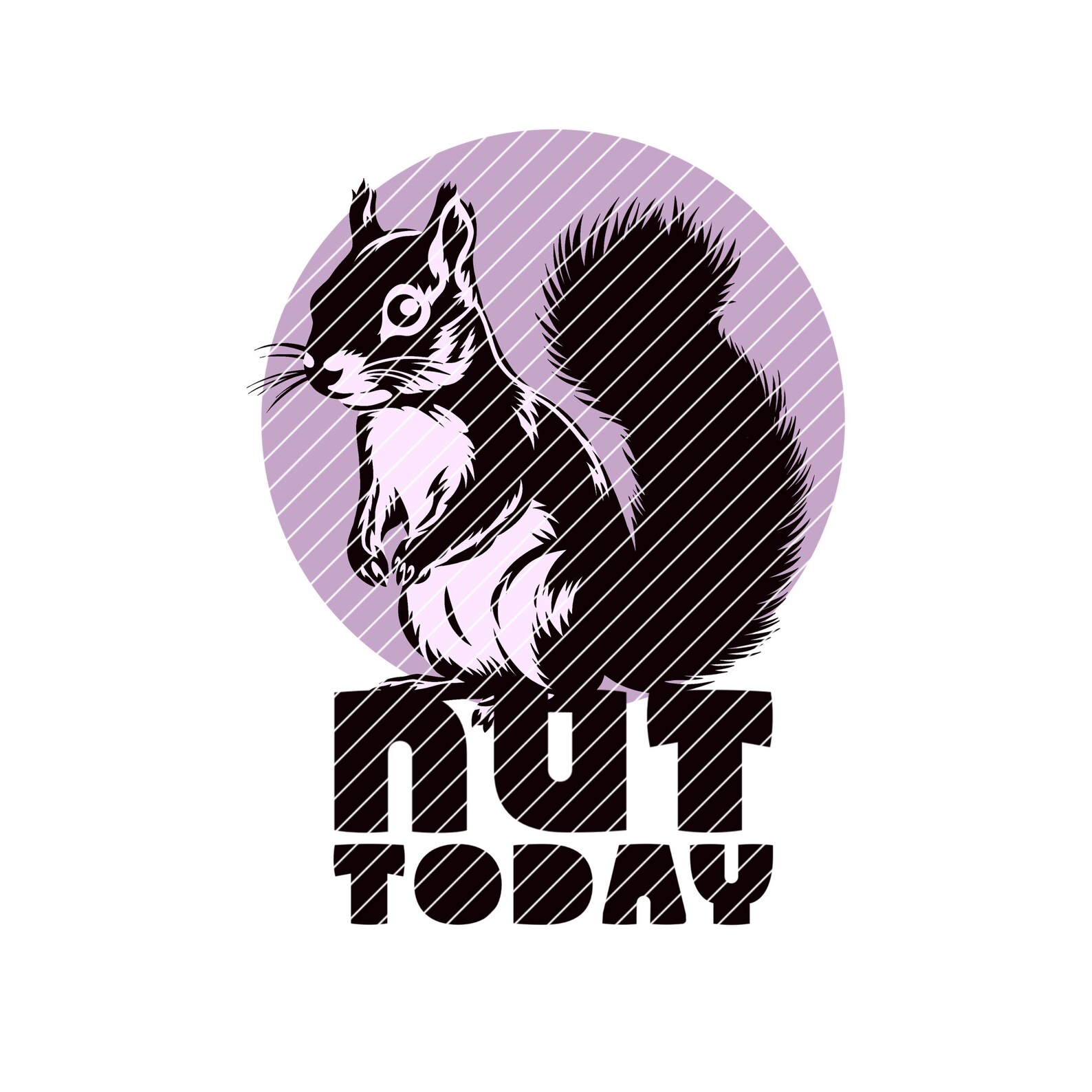 Squirrel - Stencil/cut File - Perfect for Screenprint, Foils or Other ...