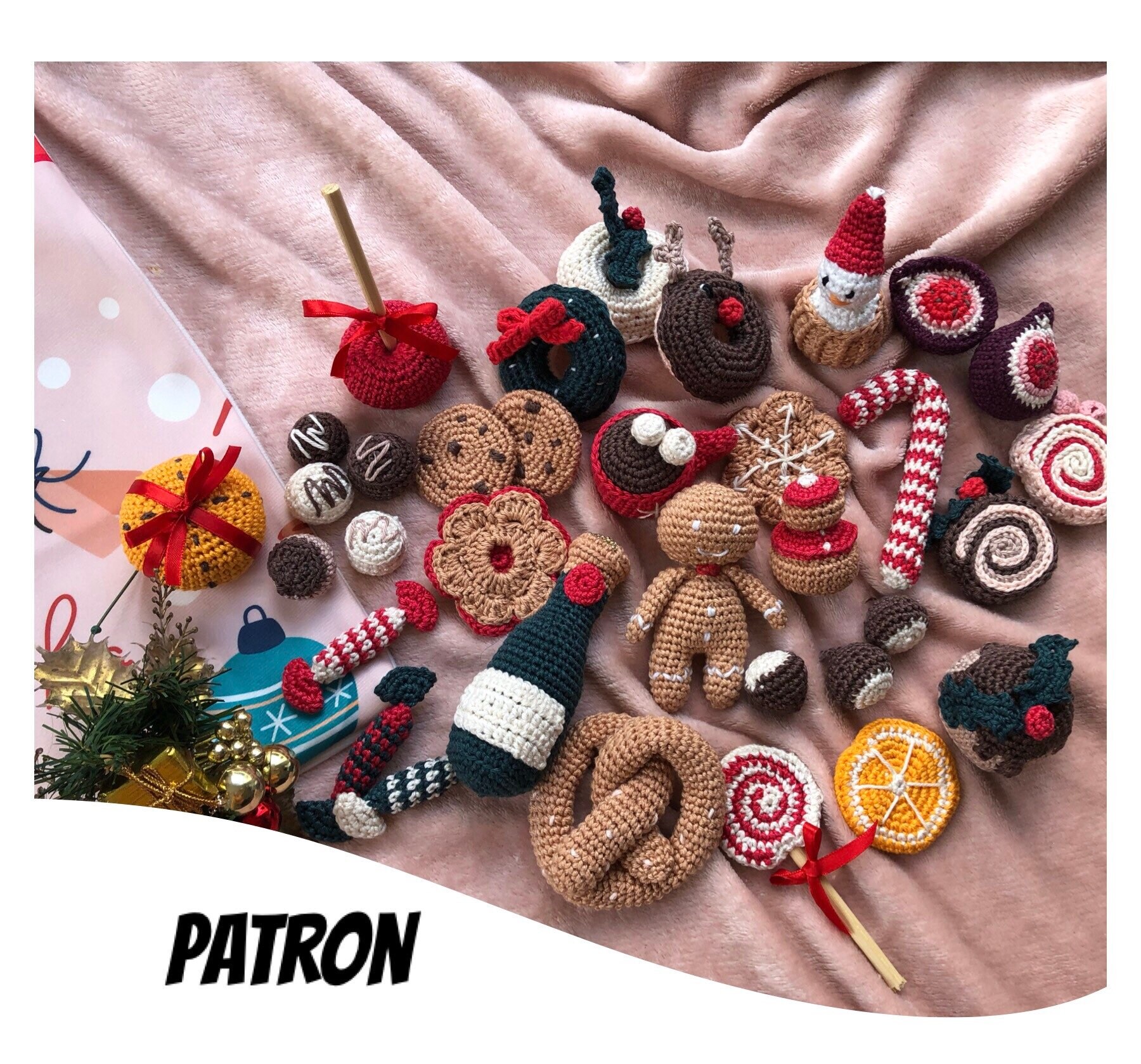 PATTERN DIY Crochet Delicacies - Etsy