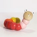 Wiggly Worm Wooden Toy - Etsy