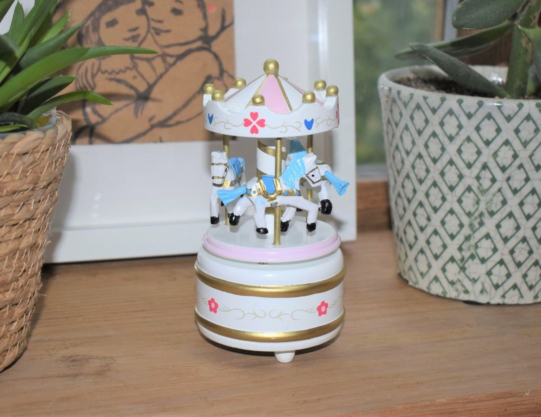 Carousel Music Box Elise - Etsy