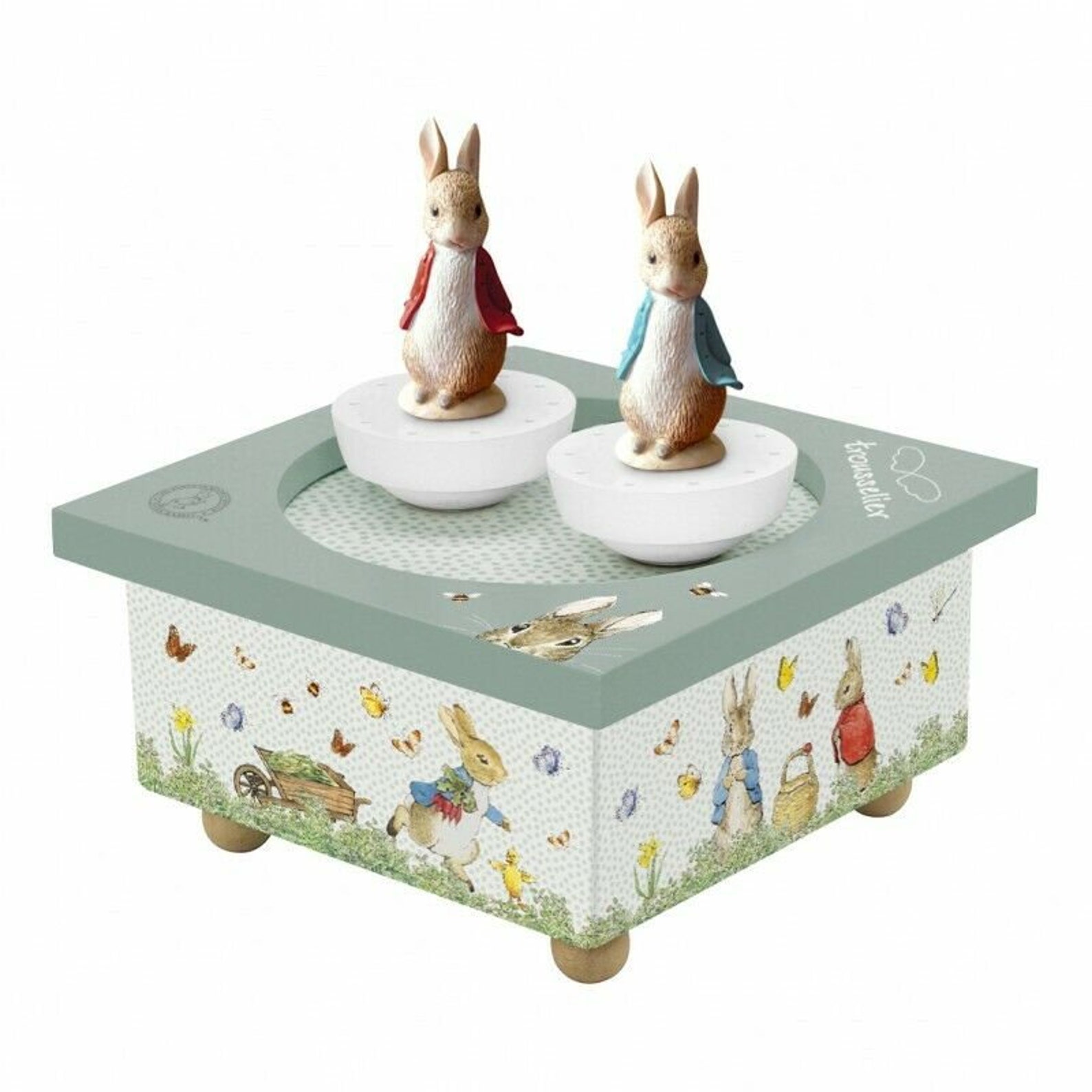 Dancing Peter Rabbit Music Box - Etsy UK