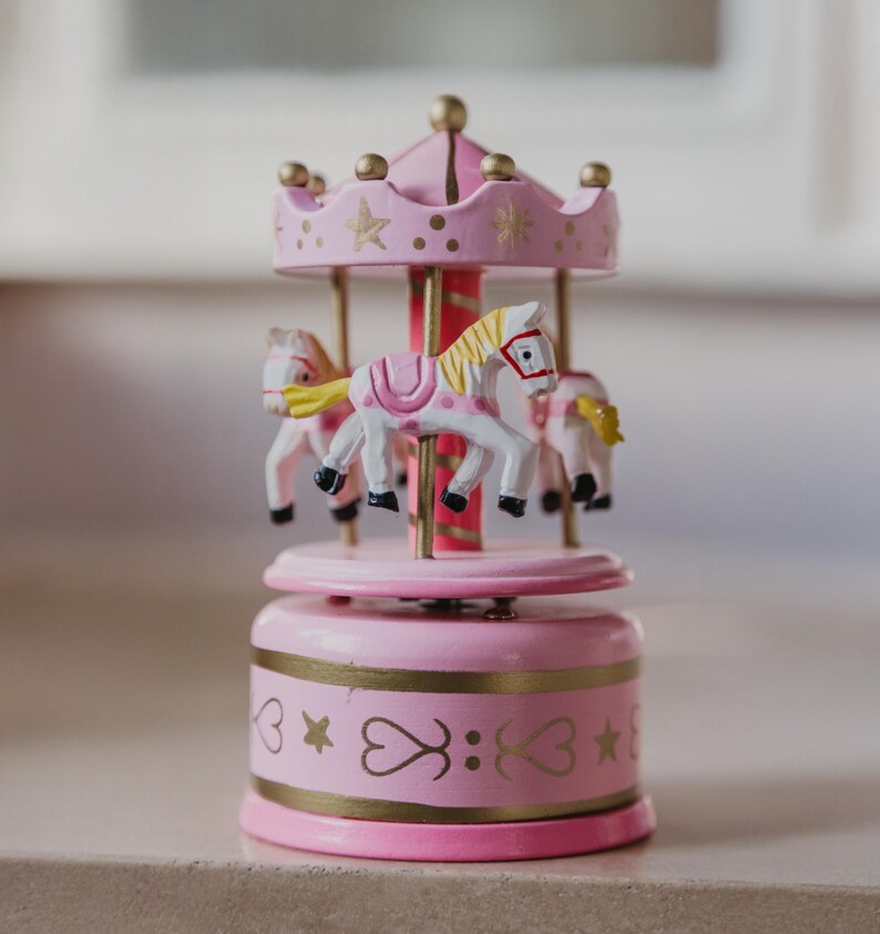 Pink Mary Poppins Musical Carousel - Etsy