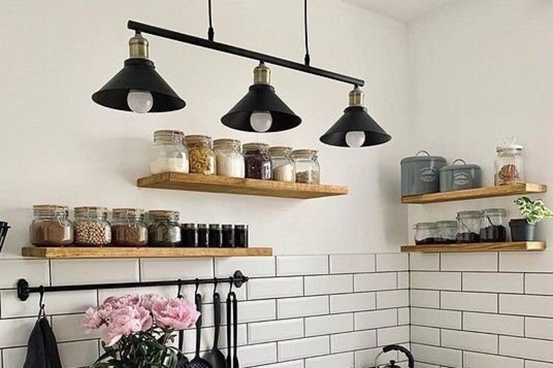 Floating Shelf Made of Scaffolding Wood Invisible Fixing - Etsy