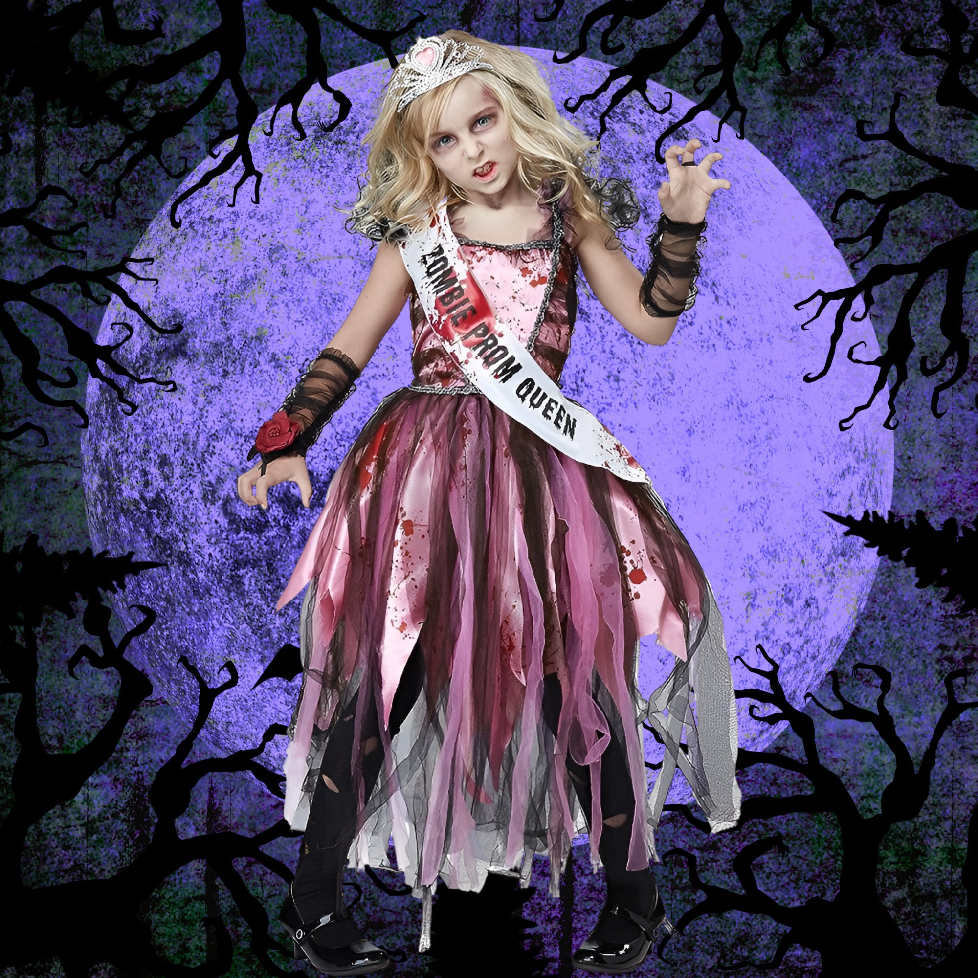 Zombie Costumes For Kids Girls