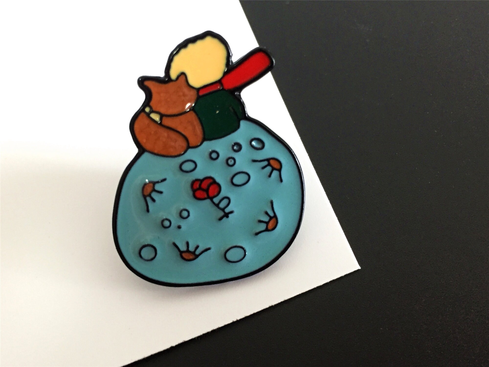 Kawaii Le Petit Prince Enamel Pin Kawaii Cute Pins Label Pin | Etsy