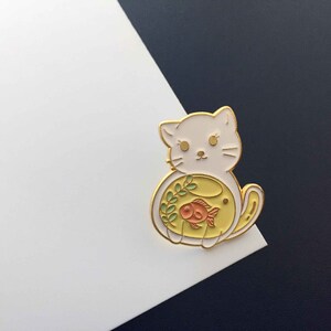 Box Cat Rabbit Hard Enamel Pins Cute Moon Rabbit Enamel Pins - Etsy