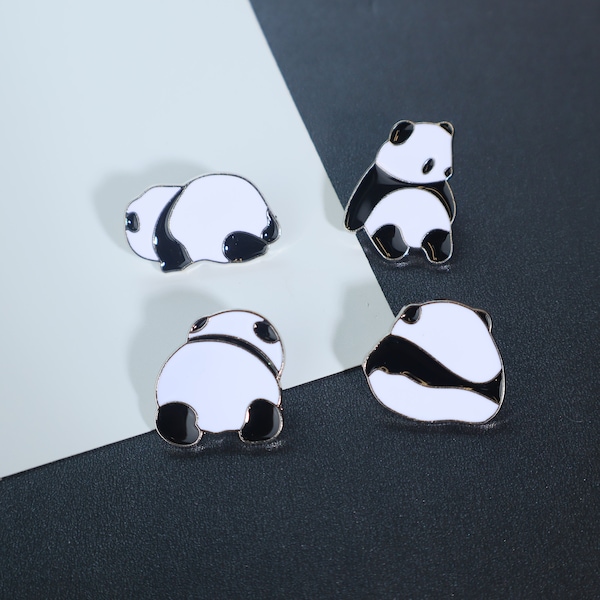 Panda Enamel Pin - Etsy