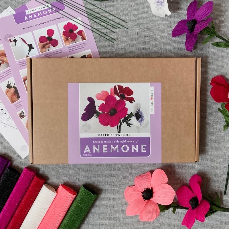 Italian Paper Flower Kit - Etsy UK