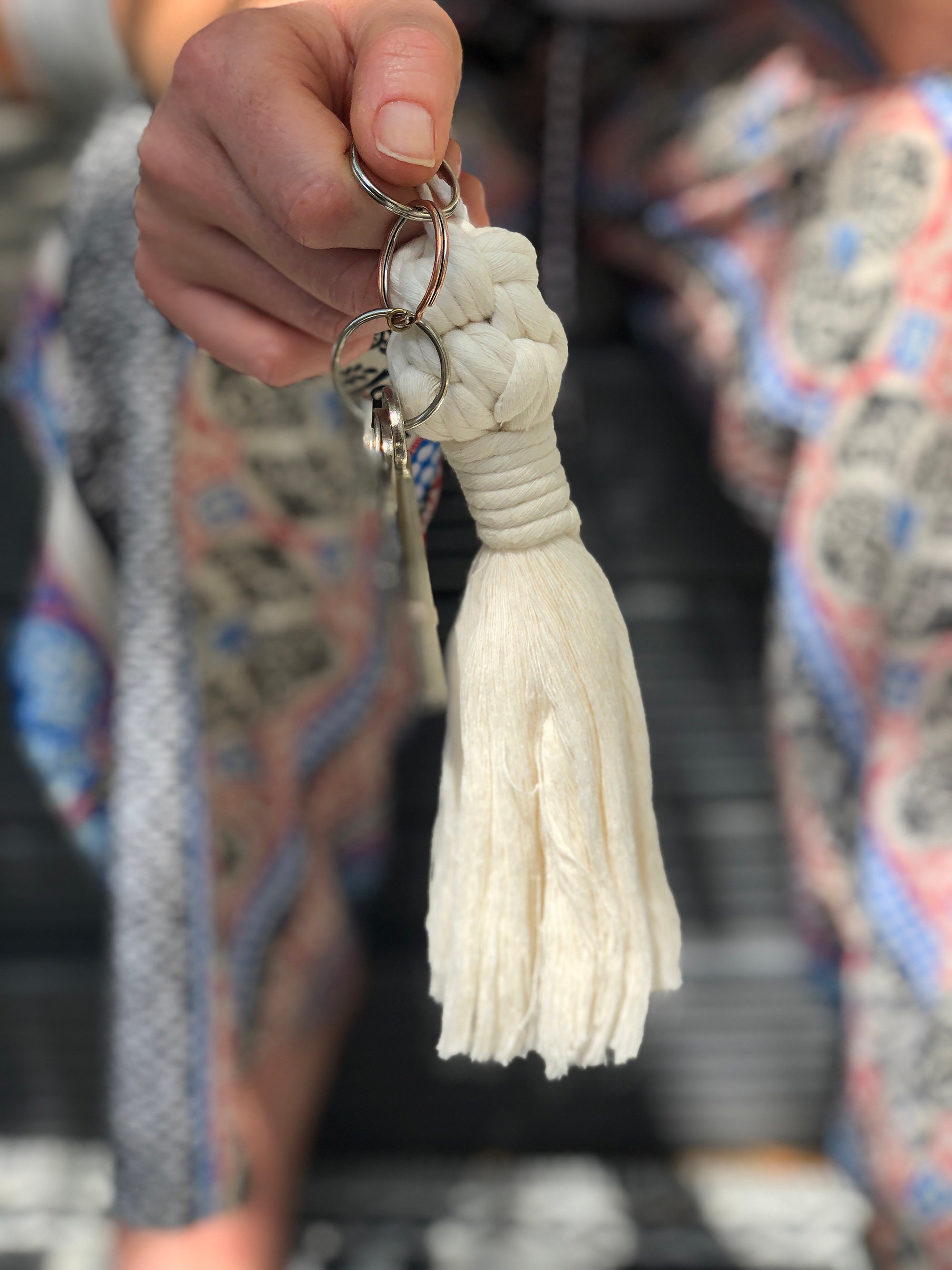 Macrame Tassel Kit Natural Make Your Own Macrame Tassel - Etsy UK