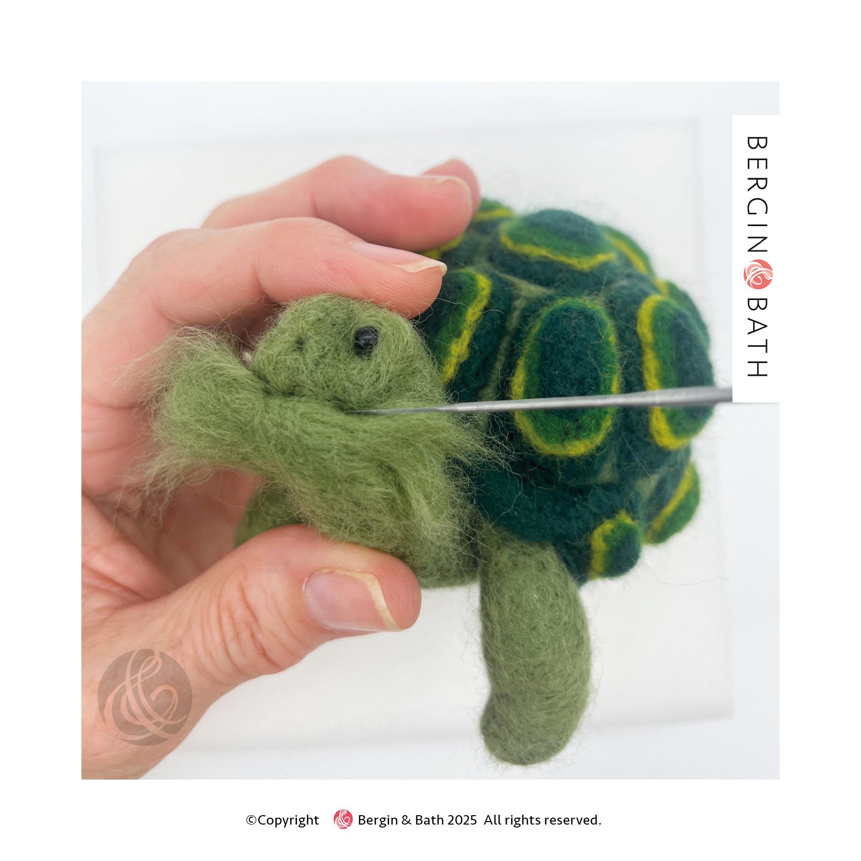 Needle Felted Tortoise. PDF Tutorial Instructions Only. Instant ...