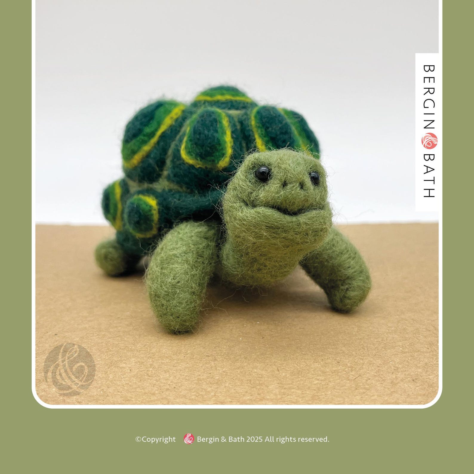 Needle Felted Tortoise. PDF Tutorial Instructions Only. Instant ...
