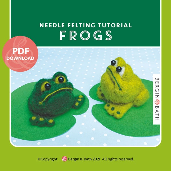 Needle Felted Frog - Etsy
