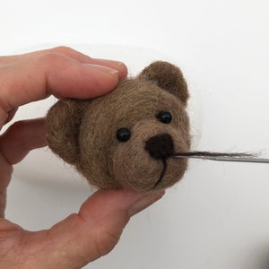 Needle Felting Kit - Teddy Bear. Learn to Make a Sweet Little Bear From ...