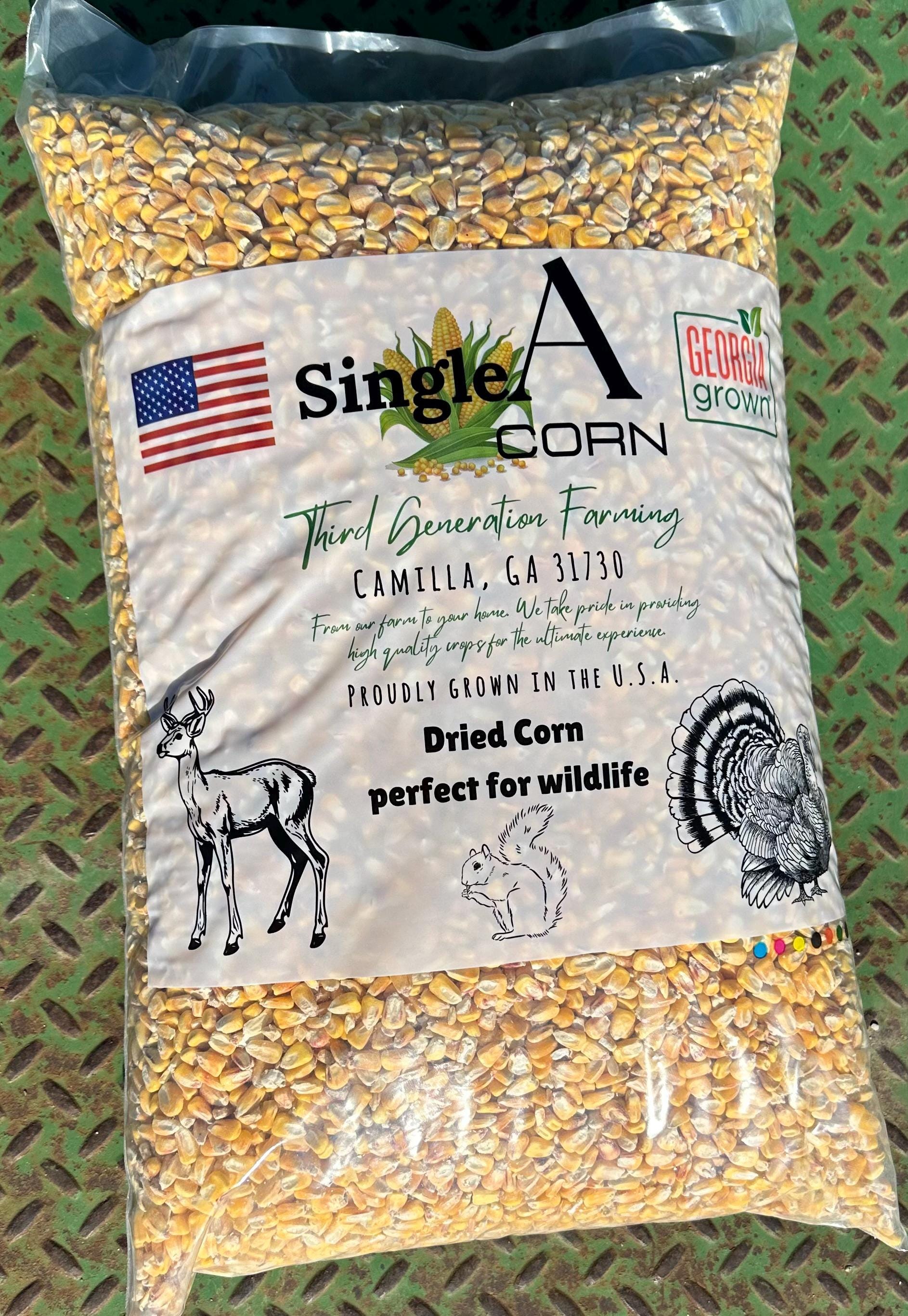 Single A Corn: Premium Shelled and Dried Whole Kernel Corn 21lbs for ...
