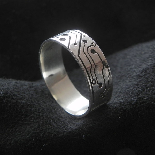 Circuit Board Ring - Etsy
