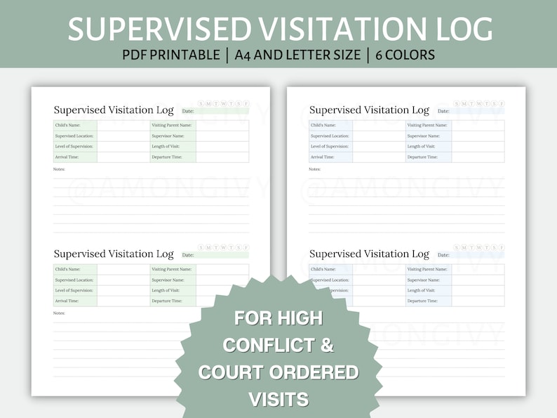 Supervised Visitation Log For Court Ordered Visits High Etsy UK supervised-visitation-log-for-court-ordered-visits-high-etsy-uk