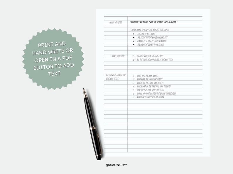 Composition Paper Printable PDF Wide Ruled College Rule Cornell Notes ...