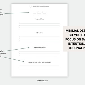 Daily Gratitude Worksheet | Morning and Evening Reflection | Printable ...
