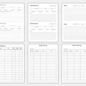 PDF Fillable Child Custody Binder for Any Kind of Custody Battle Co ...