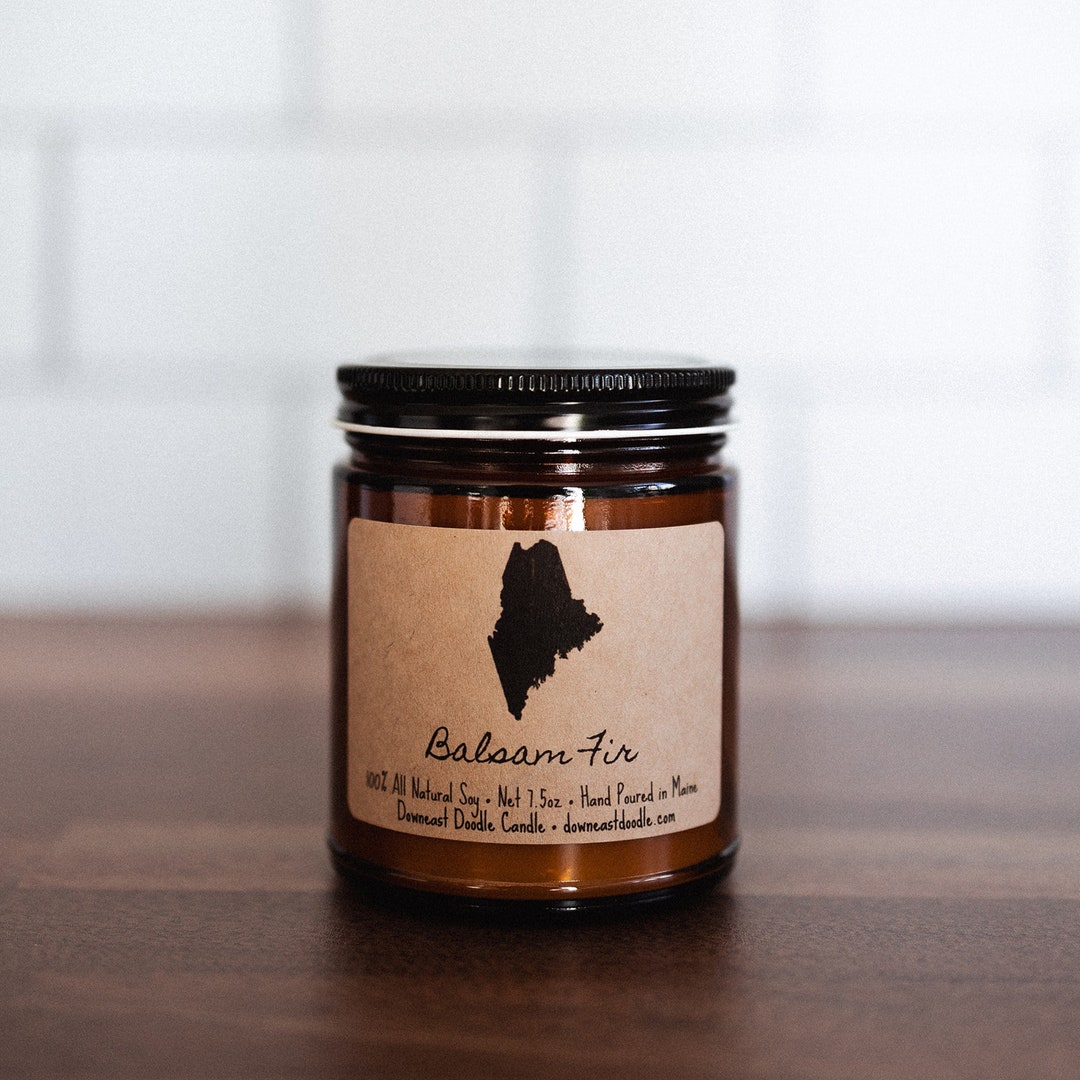 Maine Candle, State of Maine, Soy Candle, Natural Hand Poured Soy ...
