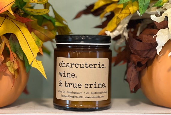 True Crime Candle True Crime Gift All Natural Hand Poured | Etsy