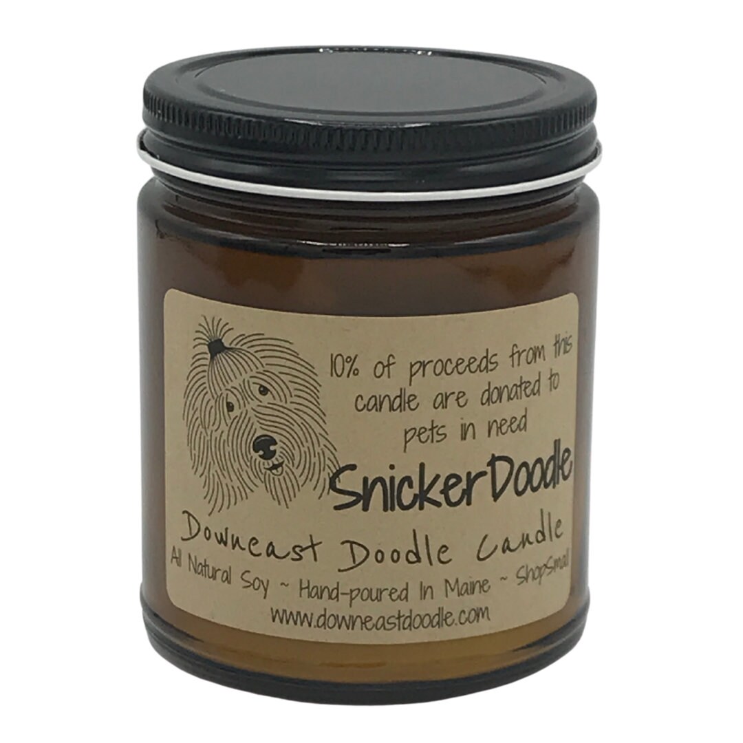 Snickerdoodle Doodle Donation, Doodle Mon Gift, All Natural Hand Poured ...