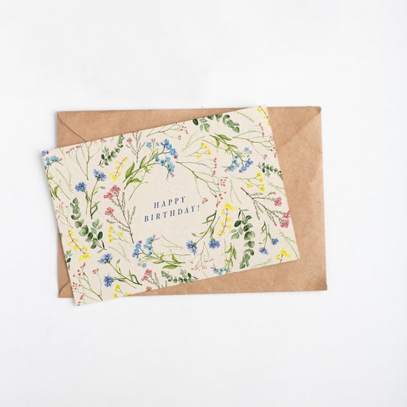 Happy Birthday Cards | Etsy