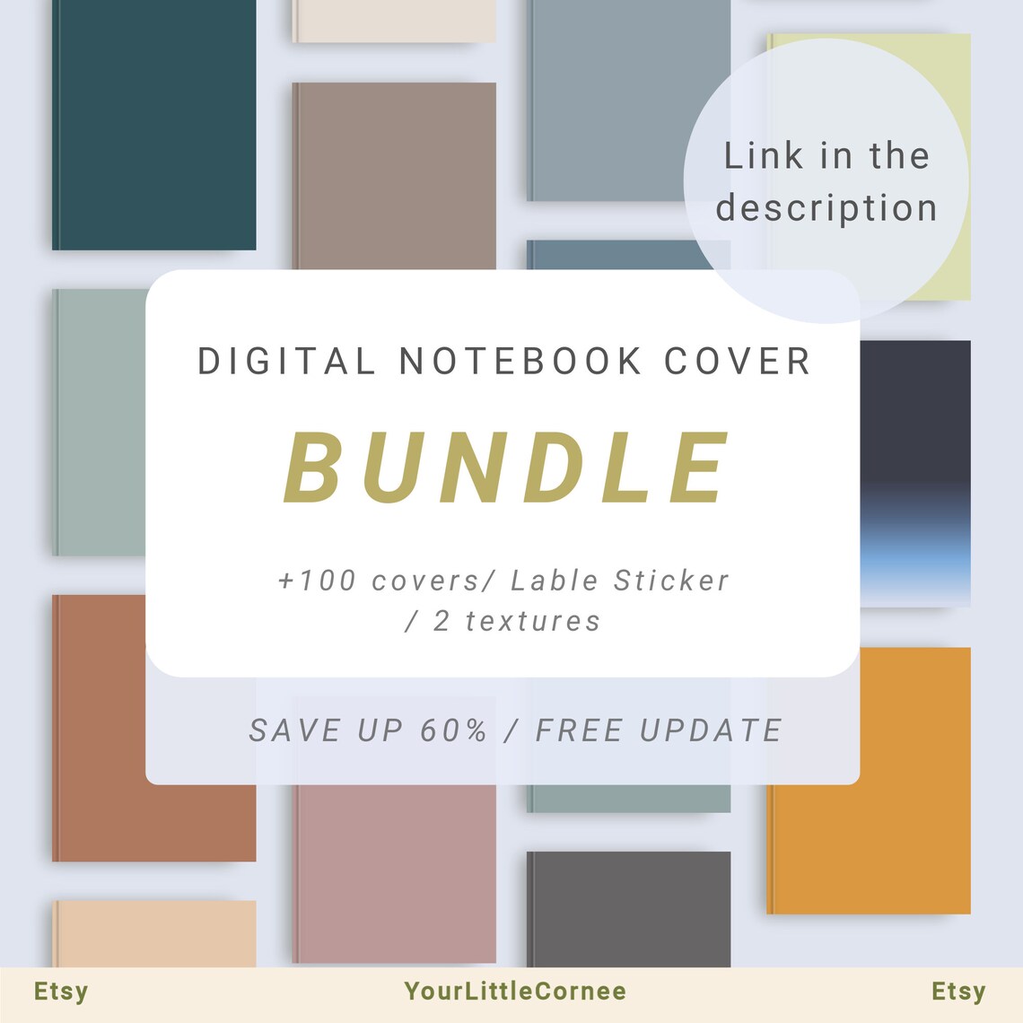 40 Celestial Digital Notebook Cover Cute Goodnotes Cover - Etsy